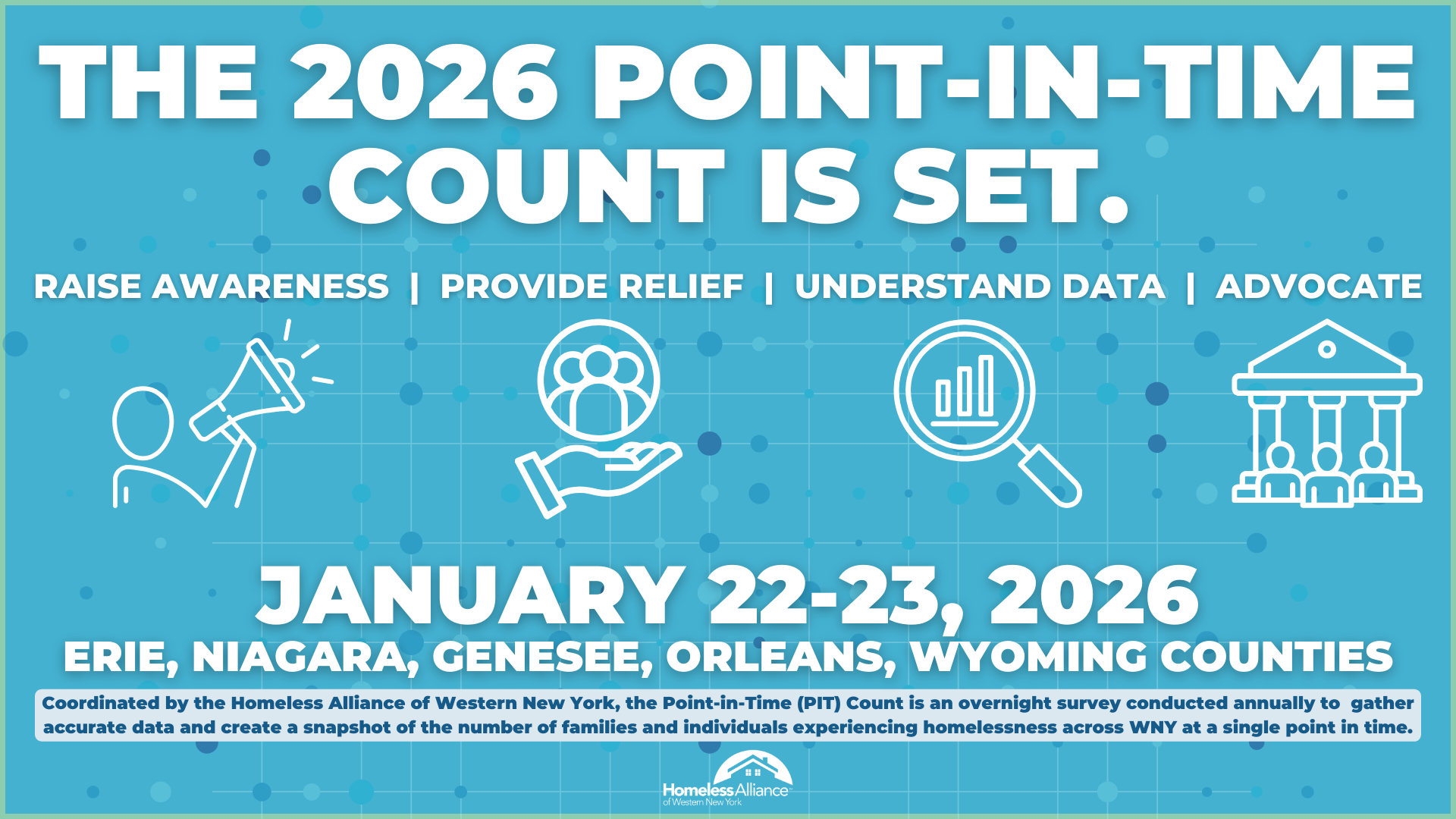 Point-In-Time (PIT) Count Scheduled for January 22-23, 2026 ...